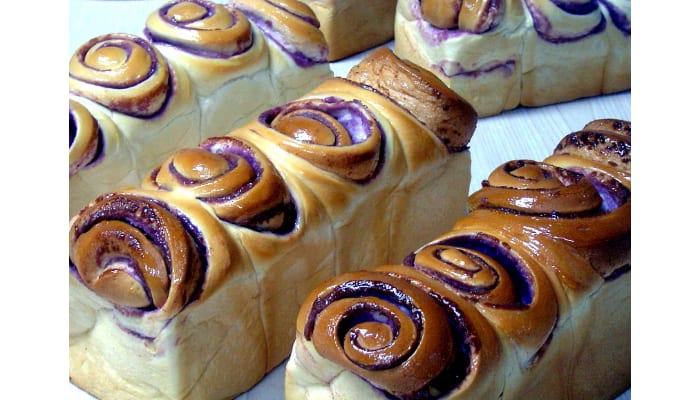 Ube Cream Bread - Bakels Philippines